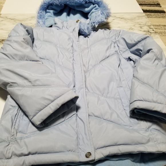 Big Chill | Jackets & Coats | Big Chill Baby Blue Puffer Jacket | Poshmark